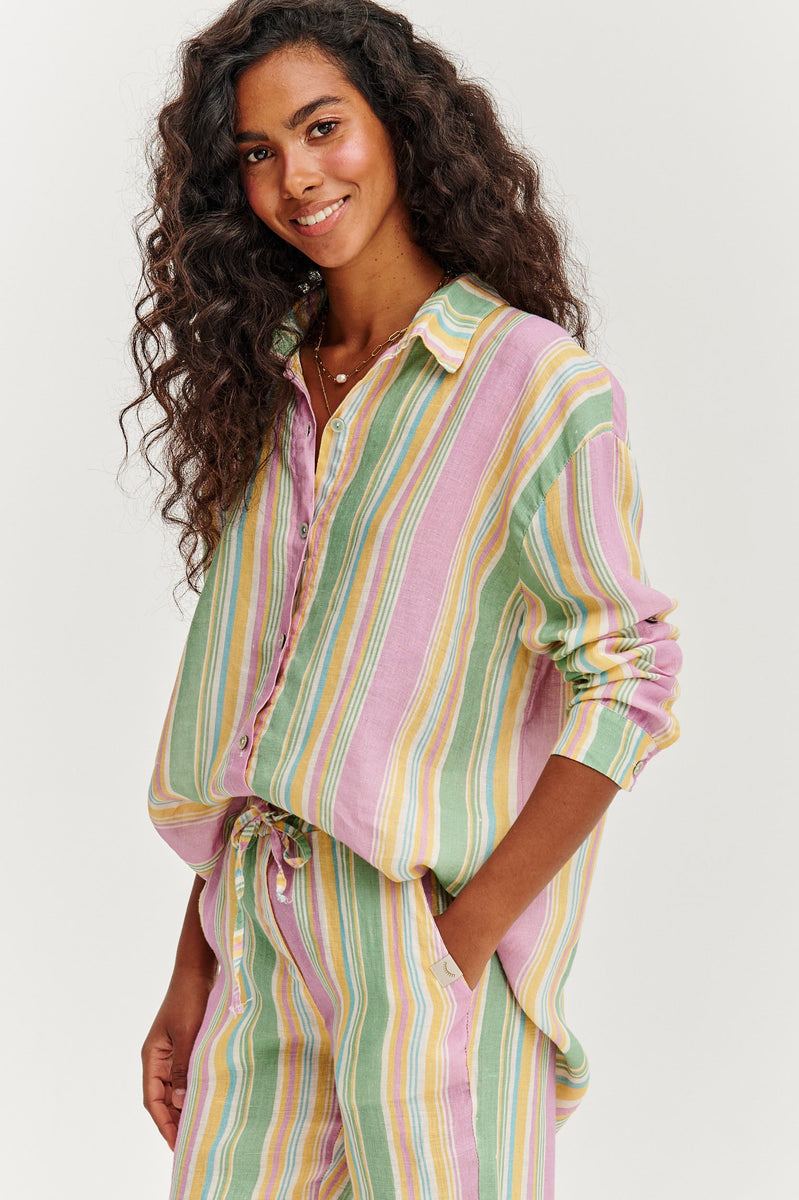 Tropicool linen shirt – NAOKO-STORE.com